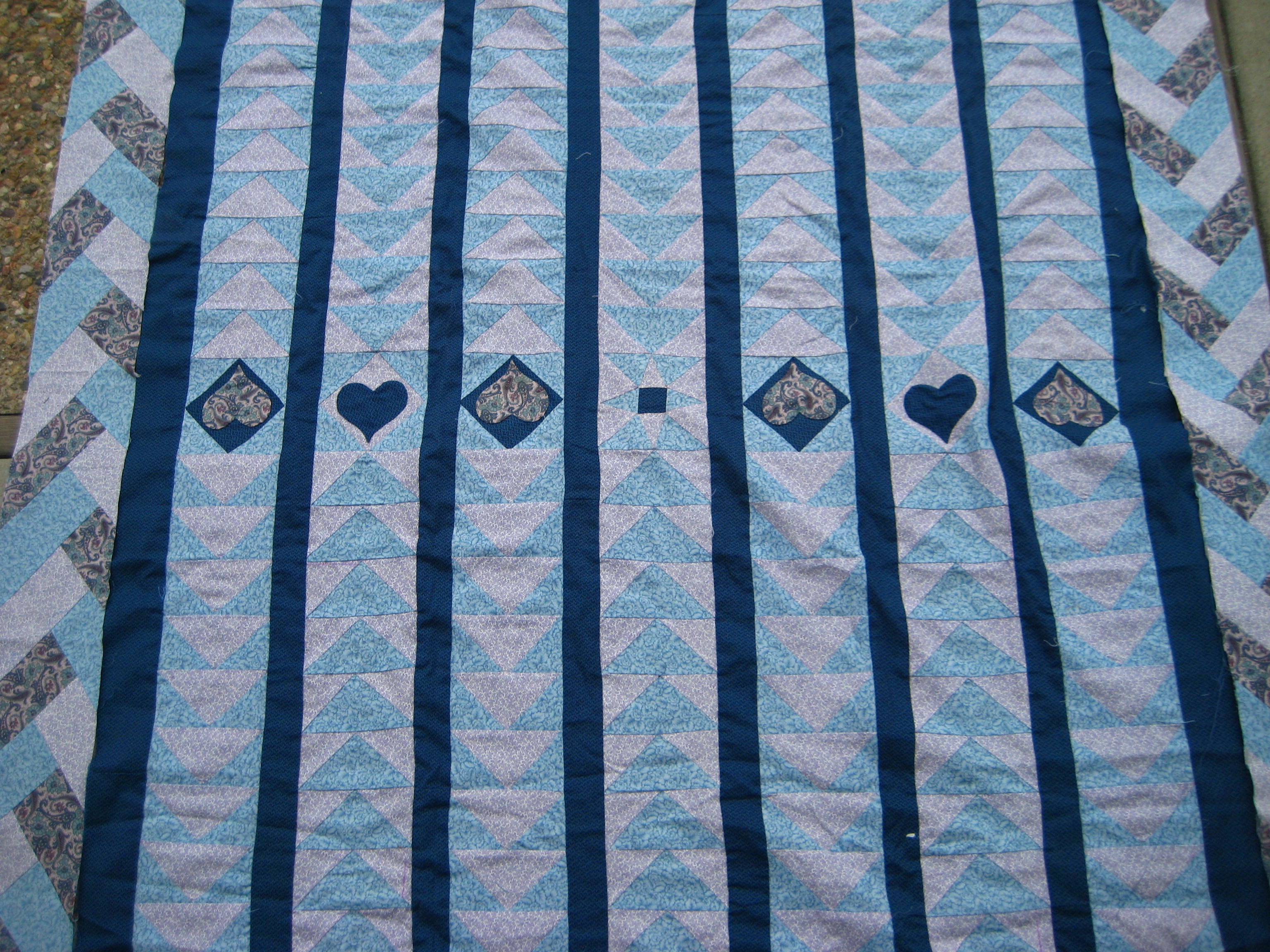 My Trippy Quilt | The Animated Librarian Quilts